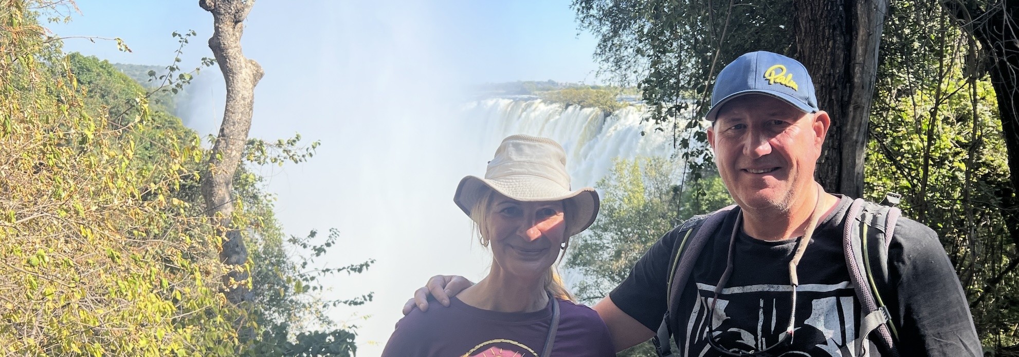 Walking the Victoria Falls