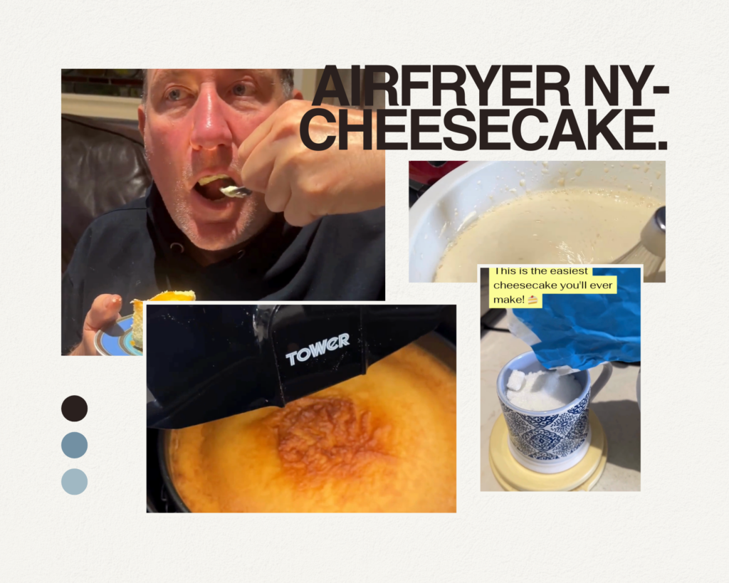 Frankie’s New York Cheesecake in the Air Fryer - Wee Wild Adventures
